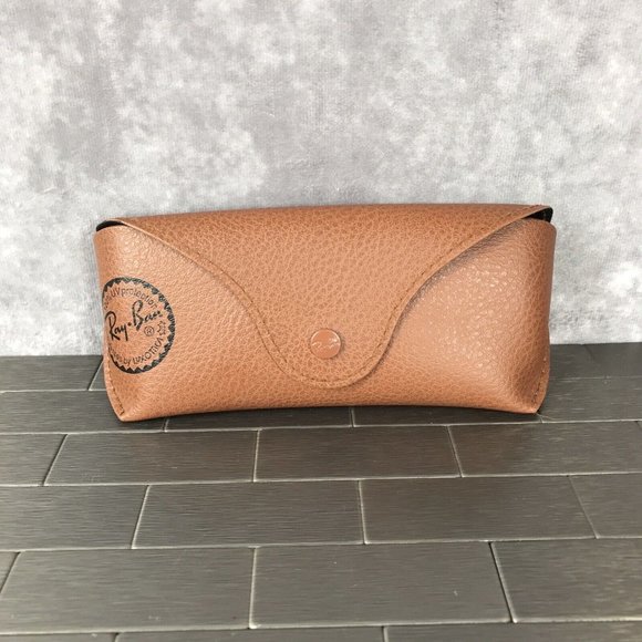 Ray-Ban | Accessories | Original Rayban Tanbrown Leather Sunglasses ...